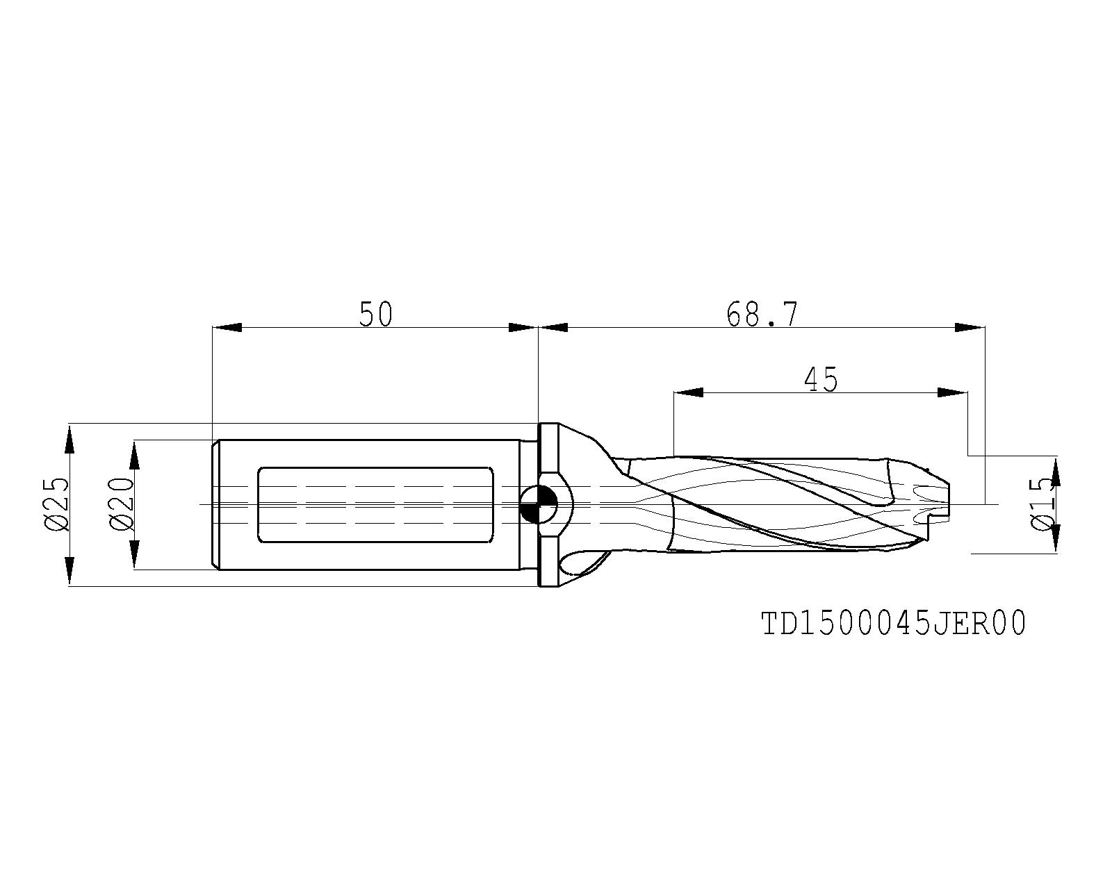 Ingersoll Cutting Tools - Metal Working Tools - GT TD_ 3D Ø6,0-Ø25,9 ...