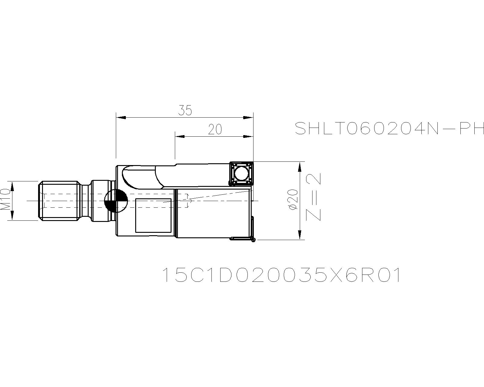 Ingersoll Cutting Tools - Metal Working Tools - QD+ 15C1...X M ...