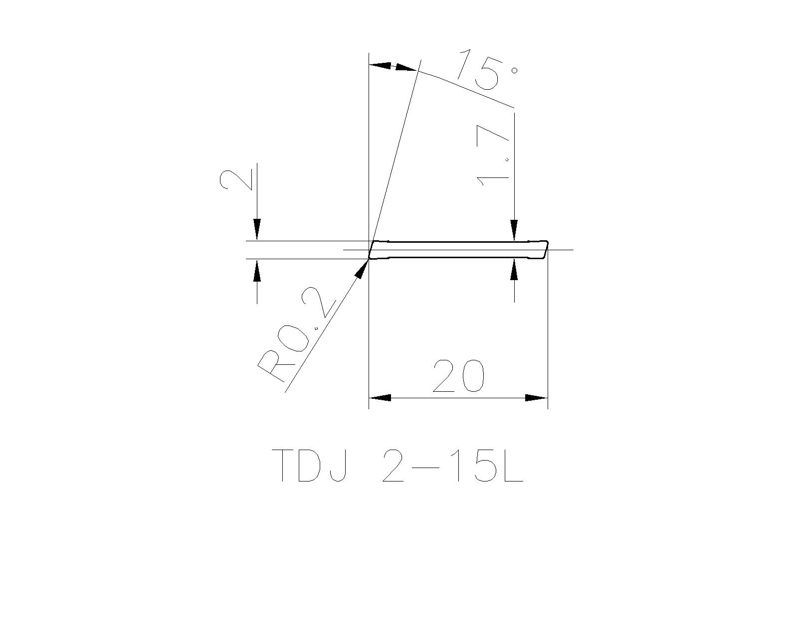 Ingersoll Cutting Tools - Metal Working Tools - TDJ : 6000363 - TDJ 2-15L