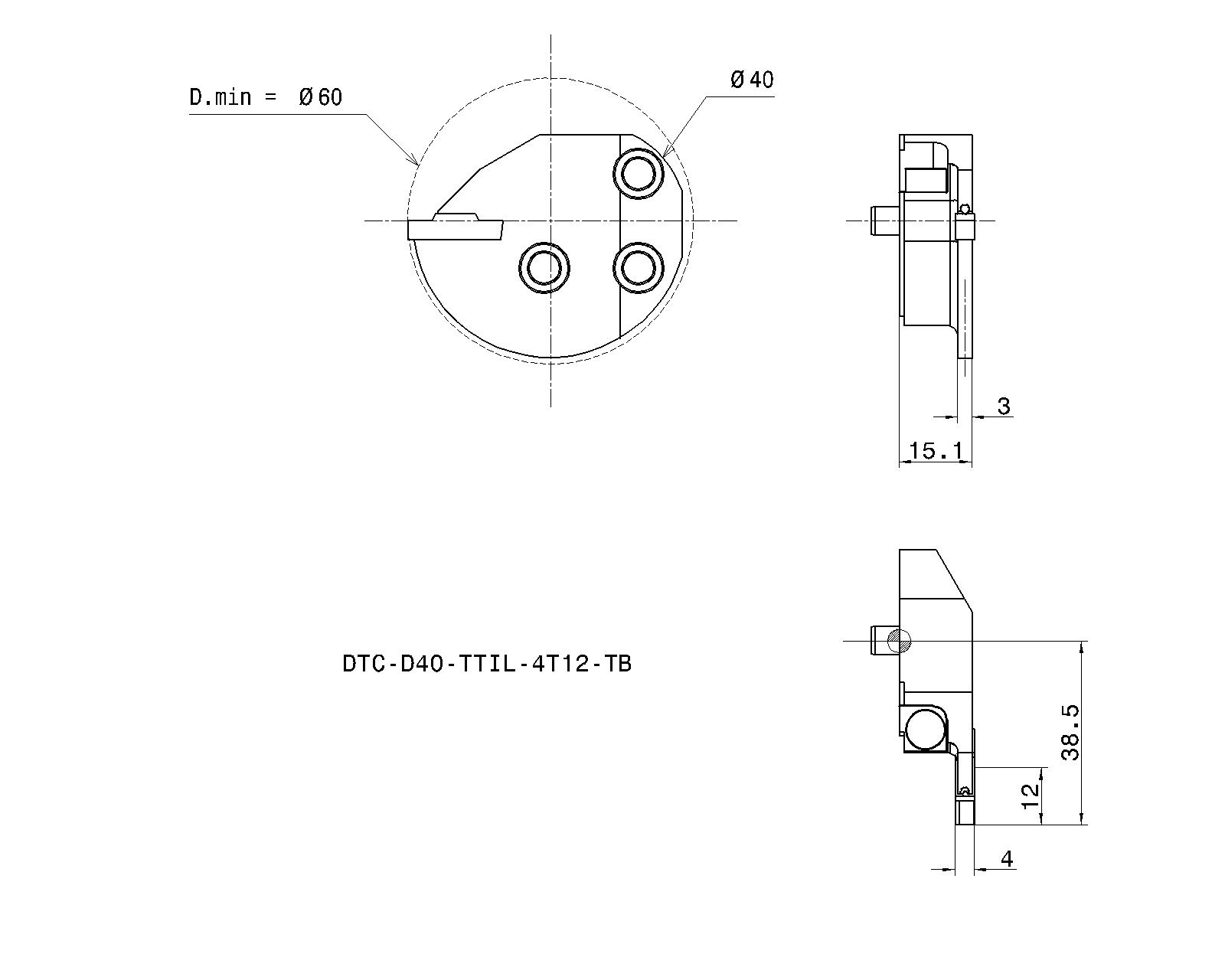 Ingersoll Cutting Tools - Metal Working Tools - DTC_TTIR/L-TB : 6245671 ...