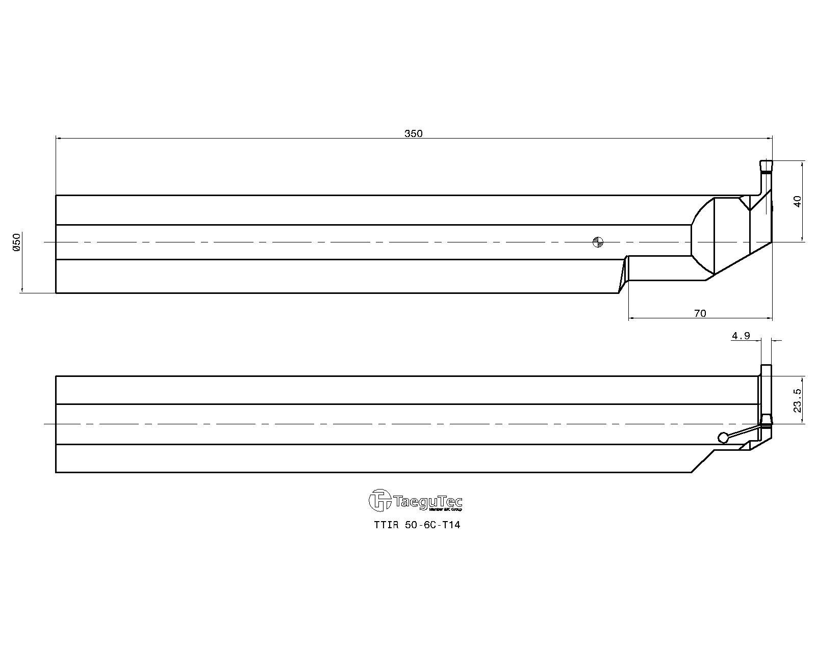 TaeguTec Cutting Tools - Metal Working Tools - TTIR/L-C : 2801641 ...
