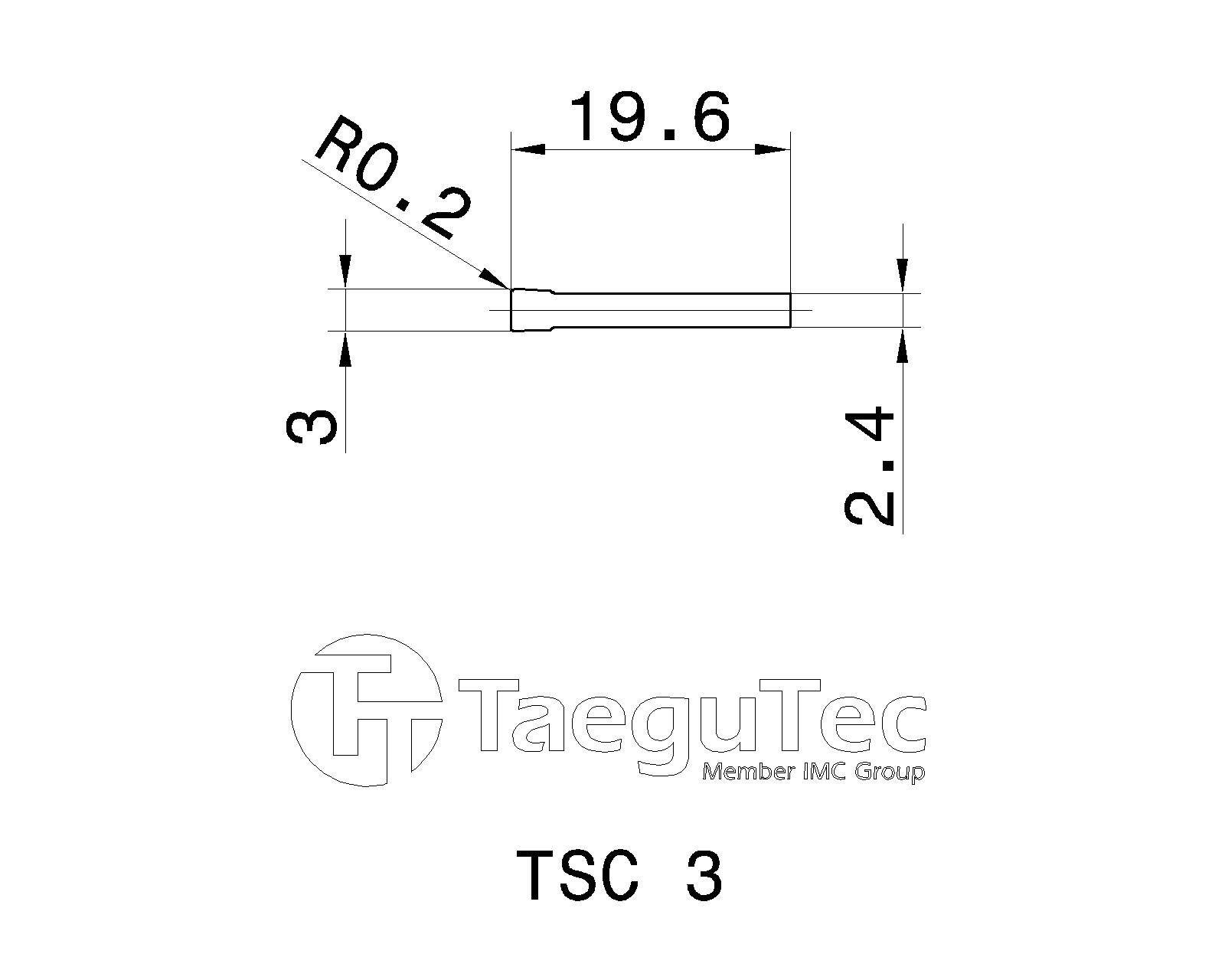 TaeguTec Cutting Tools - Metal Working Tools - TSC (Single-ended ...