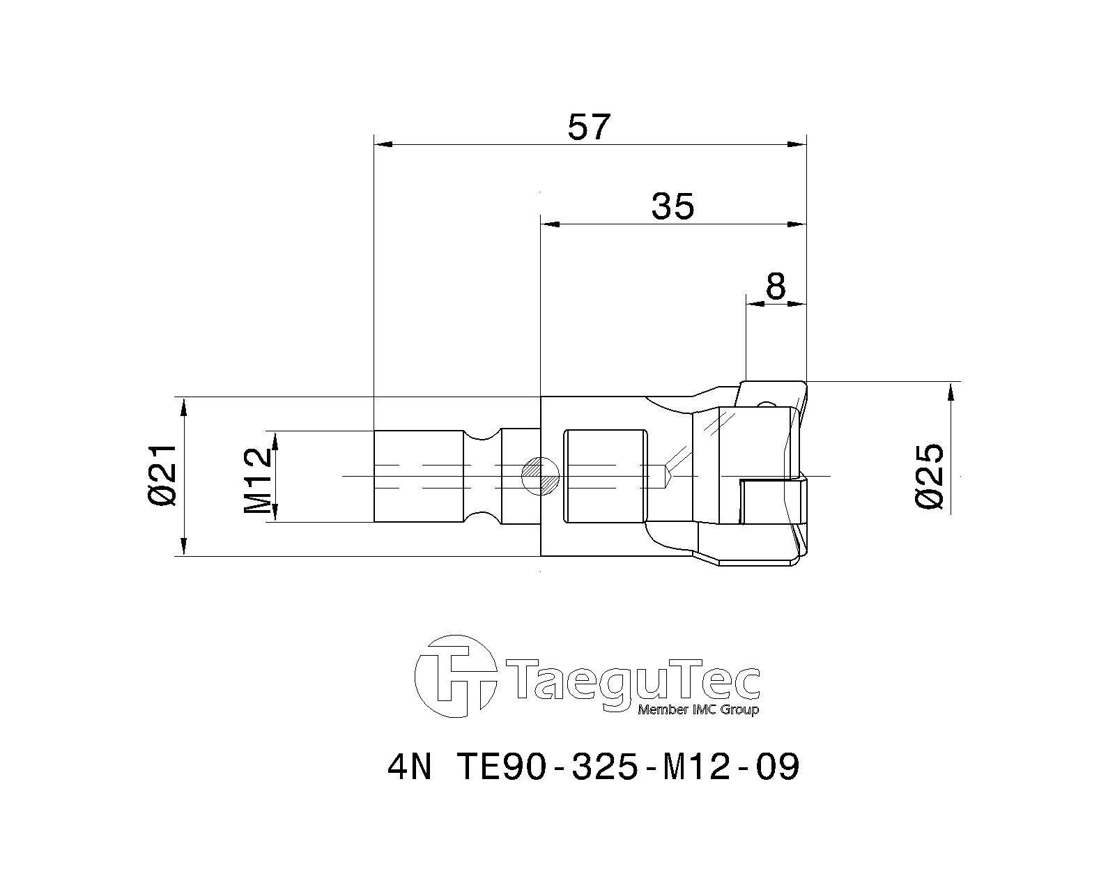TaeguTec Cutting Tools - Metal Working Tools - 4N TE90-M-09 : 6176008 ...