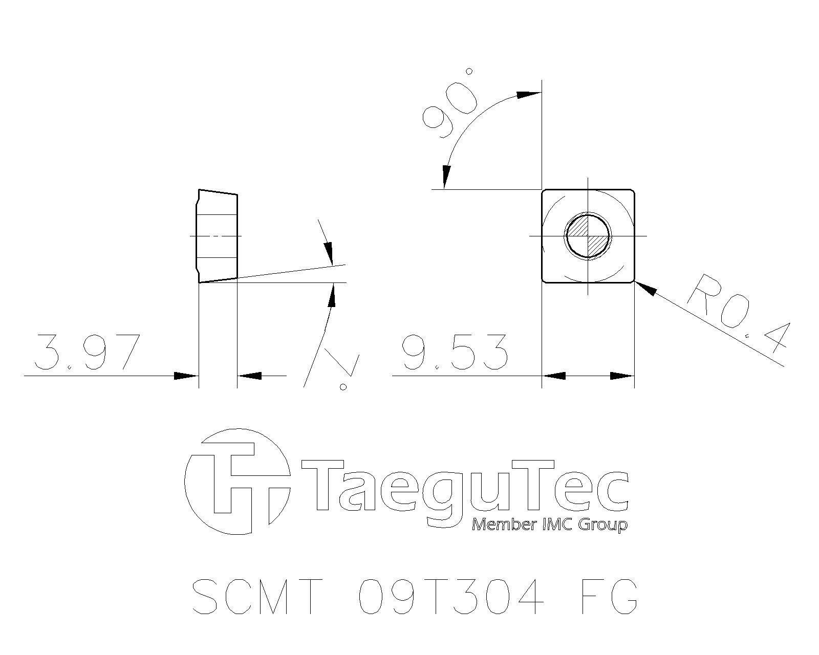 TaeguTec Cutting Tools - Metal Working Tools - SCMT-FG : 6212822 - SCMT ...