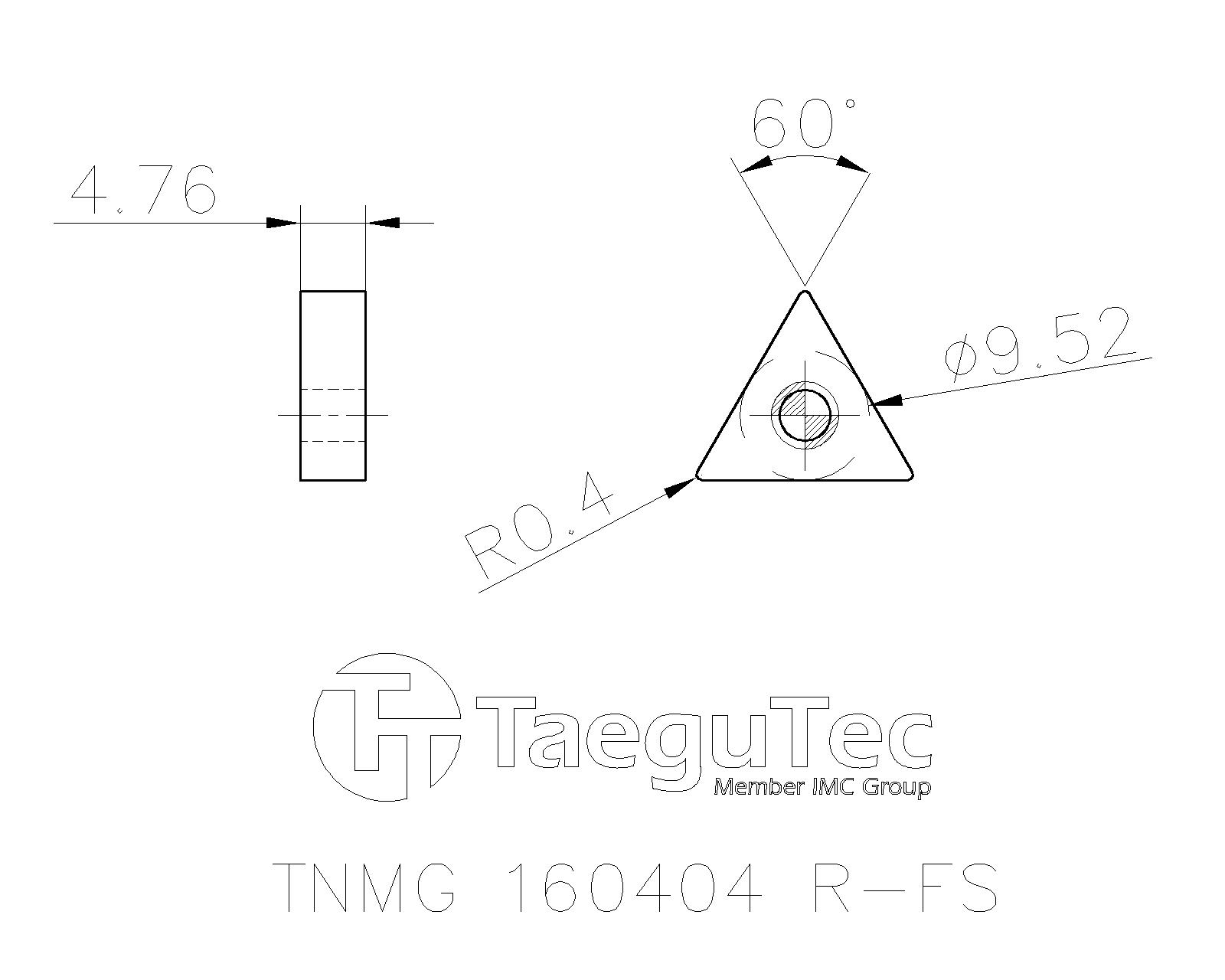 TaeguTec Cutting Tools - Metal Working Tools - TNMG R/L-FS : 6234844 ...
