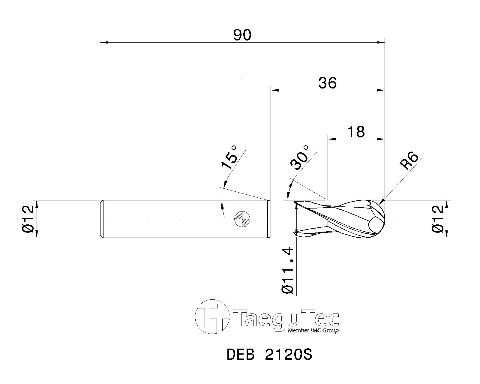 TaeguTec Cutting Tools - Metal Working Tools - DEB 2...S : 6243825 ...