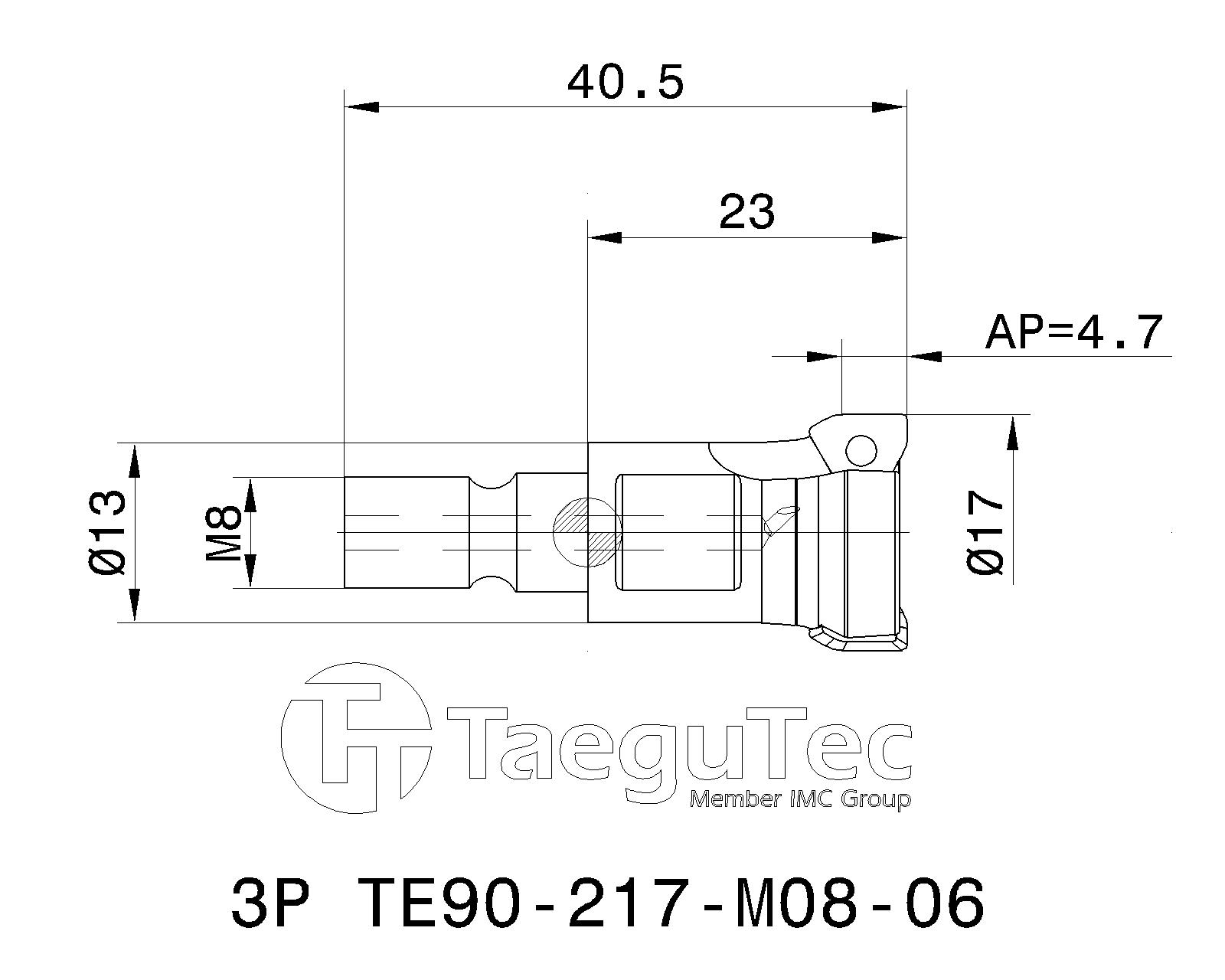 TaeguTec Cutting Tools - Metal Working Tools - 3P TE90-M-06 : 6256520 ...