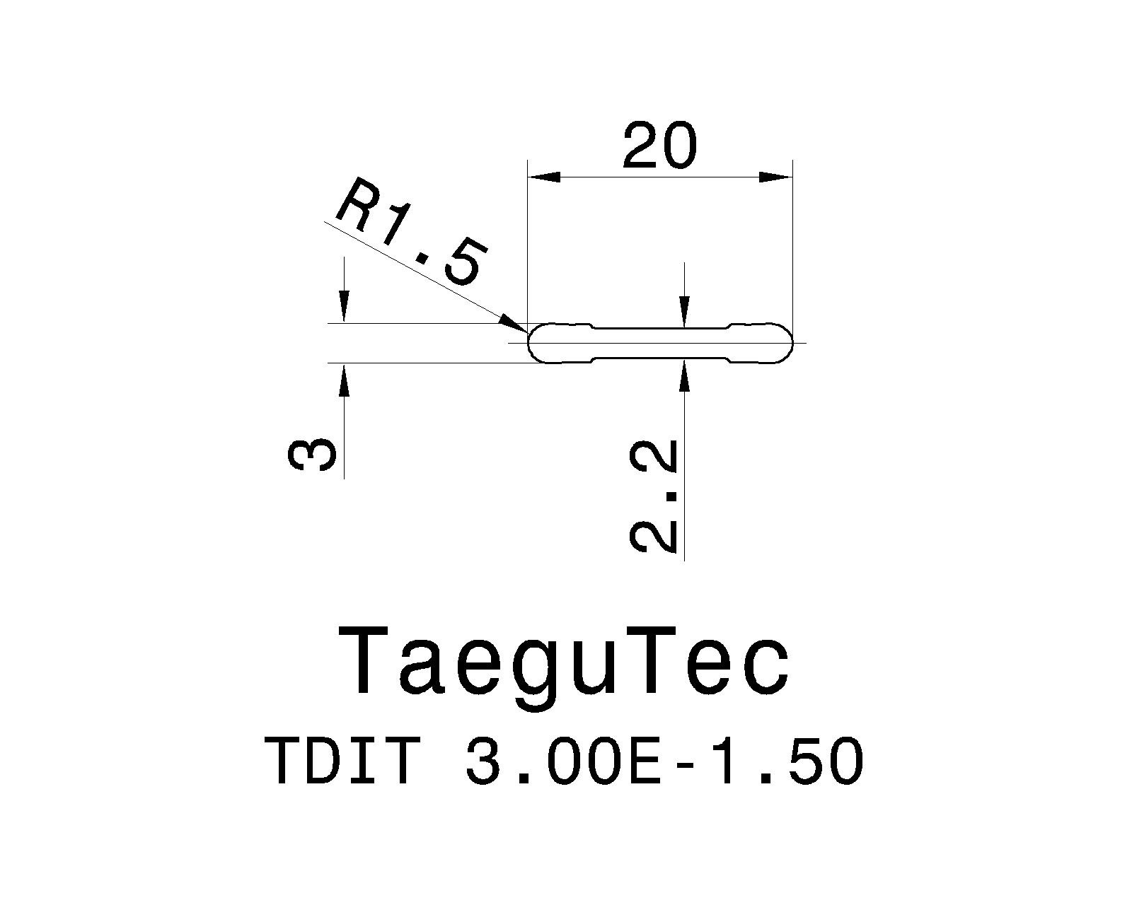 TaeguTec Cutting Tools - Metal Working Tools - TDIT-E (Full radius ...