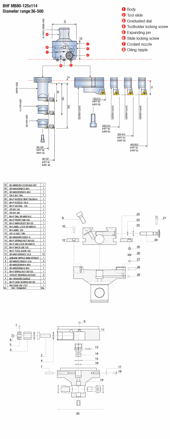 TaeguTec Cutting Tools - Metal Working Tools - Boring System - MPT-BORE ...