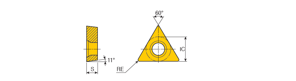 TaeguTec Cutting Tools - Metal Working Tools - Turning - - TPGT R/L-C